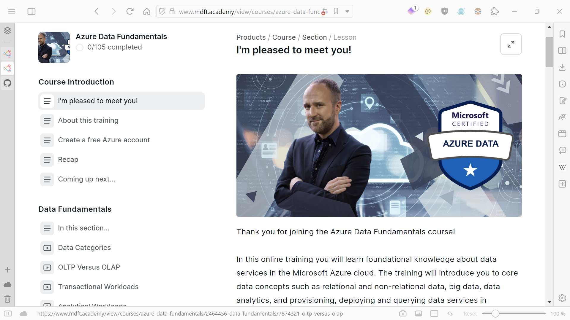 Azure Data Fundamentals